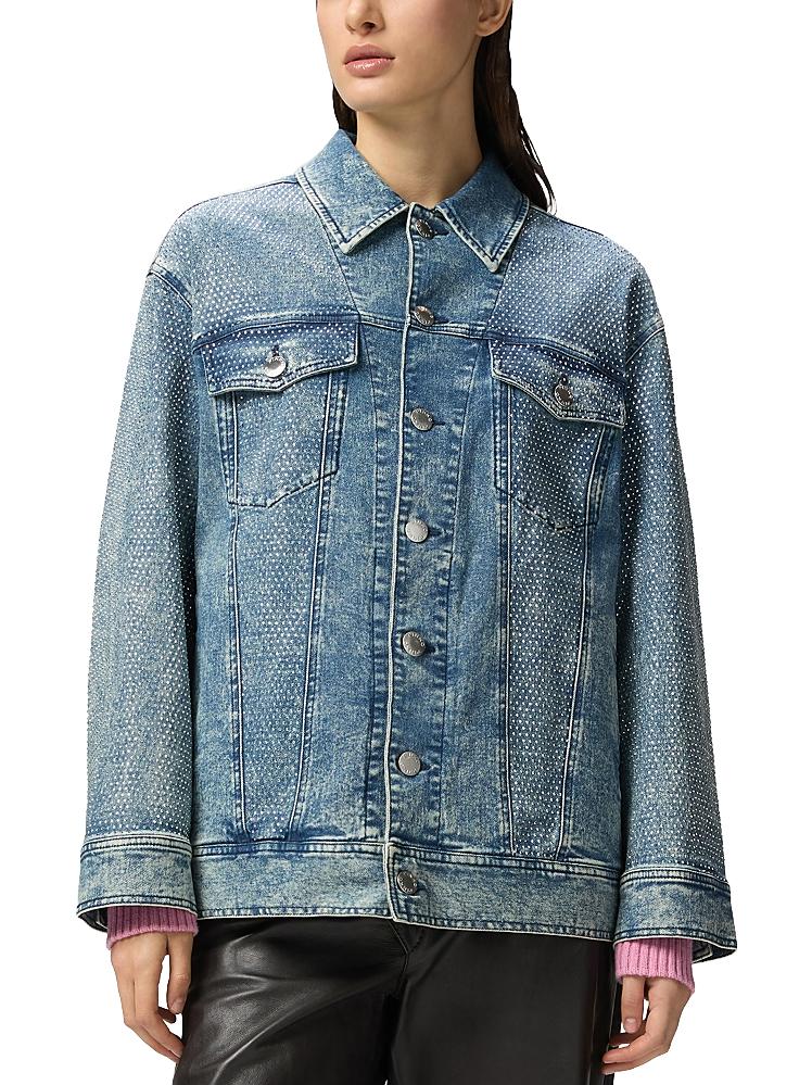 PINKO Pinko Embellished Denim Jacket